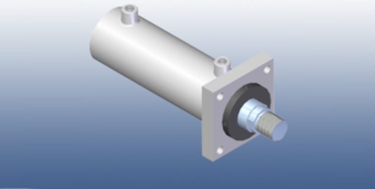 Front Flange Mechanical Cylinders - Marshal Hydrofab Pvt. Ltd.