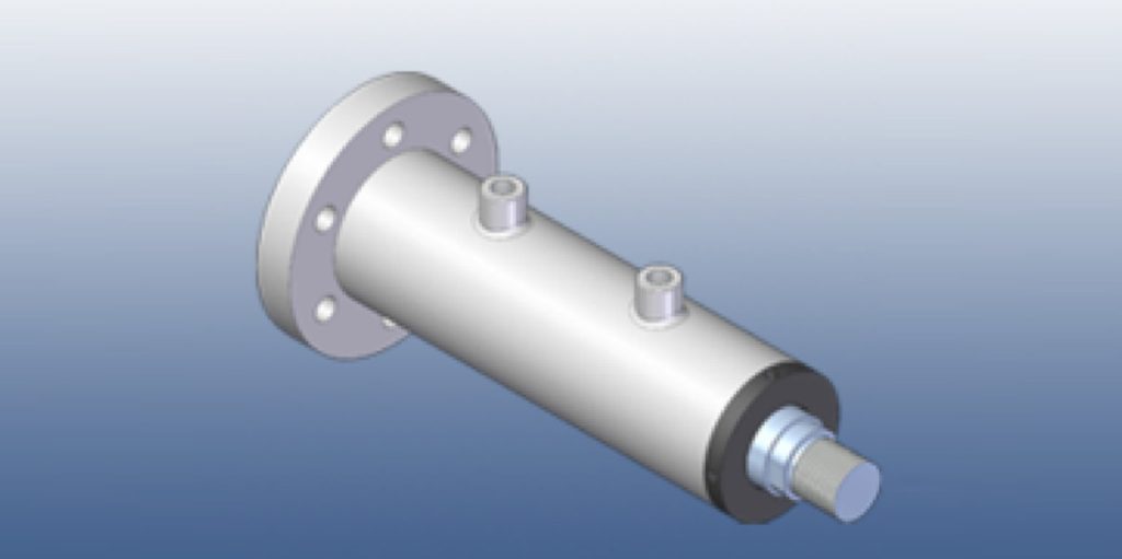 Front Flange Square Mechanical Cylinders - Marshal Hydrofab Pvt. Ltd.