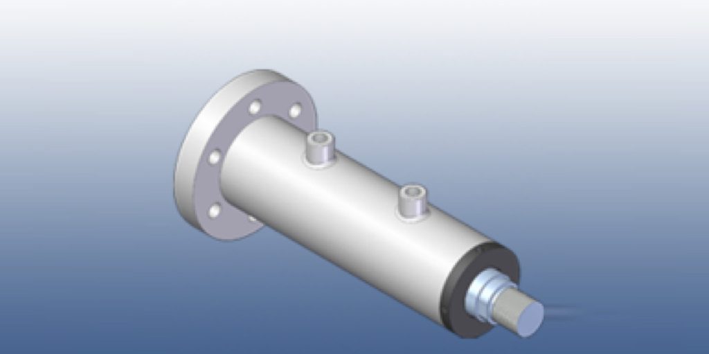 Rear Flange Round Mechanical Cylinders - Marshal Hydrofab Pvt. Ltd.